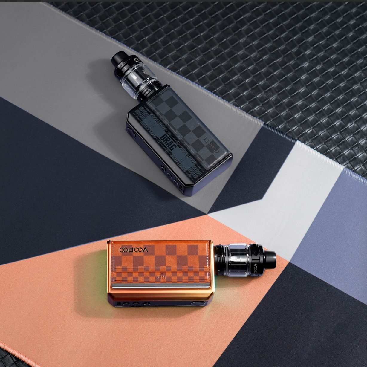 VooPoo Drag 5 Kit, drag 5 box mod, uforce-x tank, pnp x coils 5pk, dual 18650, dual battery